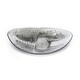 Jagger Murano Glass Plate - 18"L x 12"W x 3"H - Bed Bath & Beyond ...