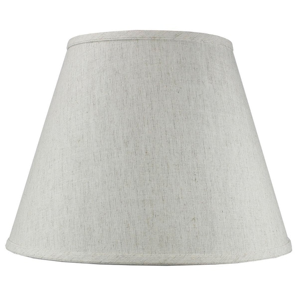 Textured Oatmeal Empire Hardback Lamp Shade - Bed Bath & Beyond - 18421746