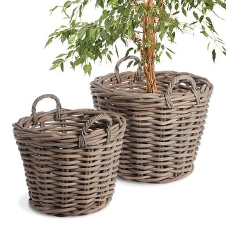 Normandy Tree Baskets, Set Of 2 - Bed Bath & Beyond - 37622829