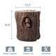 COSIEST Outdoor Wood Tree-Trunk Log Stool - Bed Bath & Beyond - 34630918