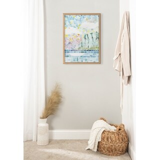 Kate and Laurel Blake Morning Framed Printed Glass by Janet Meinke-Lau ...