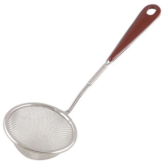 Unique Bargains Plastic Handle Stainless Steel 2.6" Dia Wire Screen ...