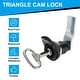 Triangle Cam Lock ,Electric Box Cabinet Lock - Bed Bath & Beyond - 43814591