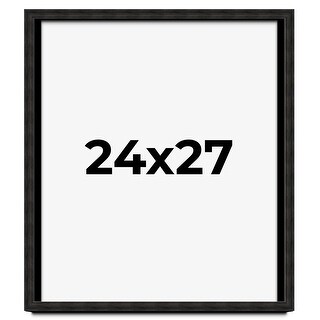 24x27 Shadow Box Black Rustic Barnwood Display Frame | 1.125 Inch - Bed ...