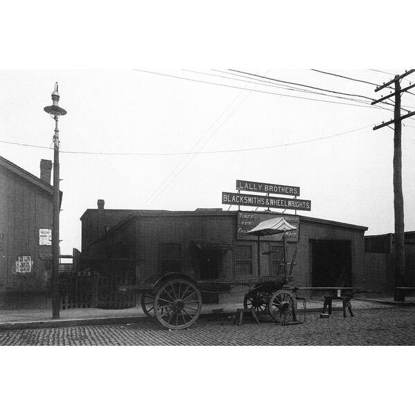 Lally Brothers, Blacksmith and Wheelwrights Black and White Gallery ...