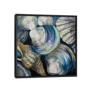 iCanvas "Key West Shells" by Jeanette Vertentes Framed Canvas Print ...