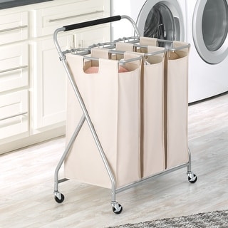 Whitmor 3-Bag Rolling Laundry Sorter - Bed Bath & Beyond - 38311396