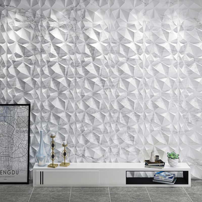 Art3d 3D Wall Panels PVC Diamond Design (32 Sq.Ft) - On Sale ...