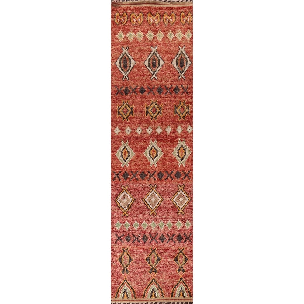 Runner, Tribal, Hand-Knotted Rugs - Bed Bath & Beyond