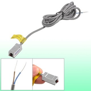 1.5M Wired Magnetic NO CS1-F Reed Switch Sensor DC/AC 5-240V - 1.5m/ 4 ...