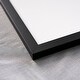 7x10 Frame with Mat - Black 9x12 Frame Wood Made to Display Print or ...