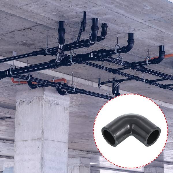 2Pcs UPVC Pipe Fitting Elbow 16mm Socket 90 Degree Adapter Connector ...