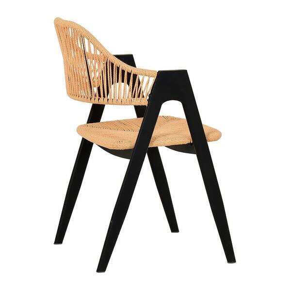 Modrest Gayle Modern Rattan Dining Chair (Set of 2) - Bed Bath & Beyond ...