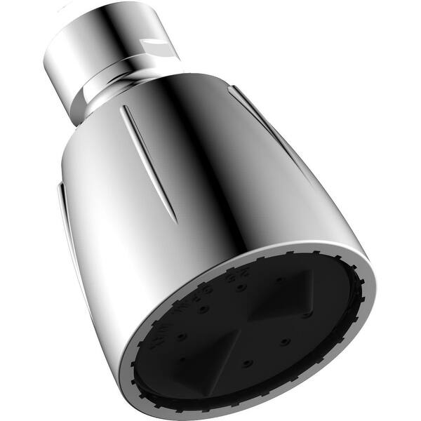 PROFLO PFSH380 1.75 GPM 2" Wide Single Function Shower Head - Chrome ...