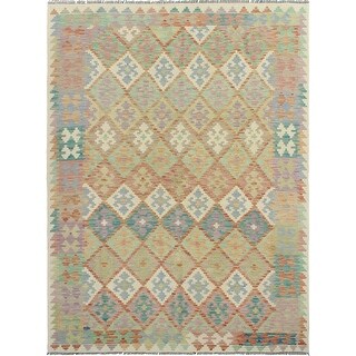Sun Faded Flatweave Willow Rust/Ivory Rug - 5'8" x 8'2" - Bed Bath ...