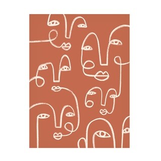 Victoria Barnes 'Connected Expressions II' Canvas Art - Bed Bath ...