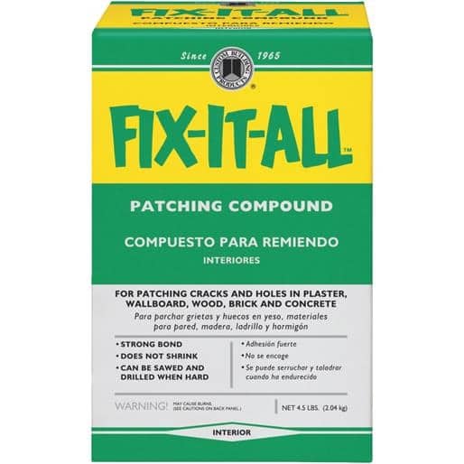 Custom Building Prods 4.5Lb Box Fixall Patch DPFXL4-4 Unit: EACH - Bed Bath & Beyond - 17548027