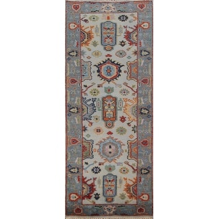 Oushak Indian Runner Rug Handmade Transitional Wool Carpet - 2'6"x 7'10 ...