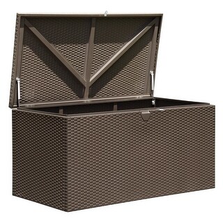4' x 2' x 2' Spacemaker Espresso 134 Gallon Hot-Dipped Galvanized Steel ...