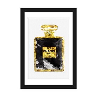 iCanvas "Gold Black Copper Perfume Bottle Art I" by Pomaikai Barron ...