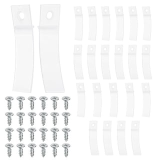 Non Slip Drawer Stops, Plastic Drawer Stoppers with Screws for Dresser ...