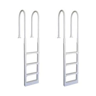 Main Access Pro Series Above Ground Pool In-pool Ladder (2 Pack) - Bed ...