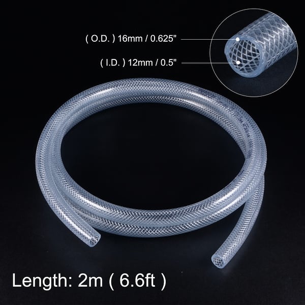 Braided Reinforced PVC Tubing Plastic High Pressure for Water Hose ...