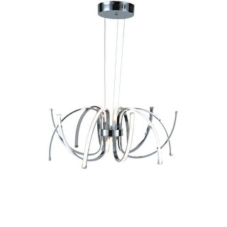 LED Pendant Lighting With Chrome Aluminum Frame - Bed Bath & Beyond ...