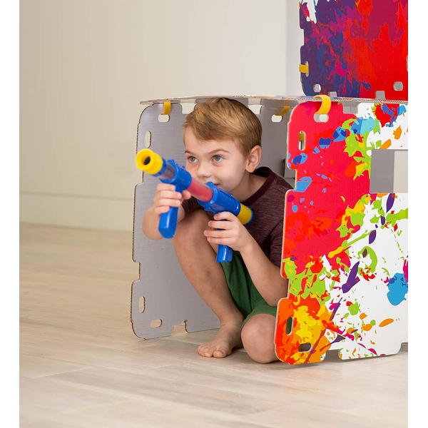 Hearthsong Set of Two 17 L Easy to Load Ball Firing Battle Blasters with 24 Soft Foam Balls Bed Bath Beyond 35915763