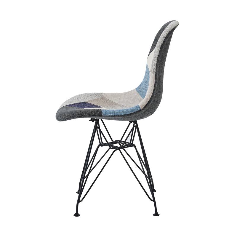 Wilmette Patchwork Fabric Chair by Christopher Knight Home (Set of 2 ...