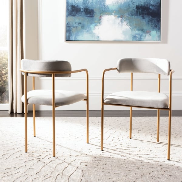 SAFAVIEH Camille Side Chairs (Set of 2). - 22" W x 20" D x 31" H - On ...