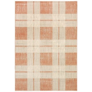 Ximena Windowpane Plaid Area Rug - Bed Bath & Beyond - 29058664