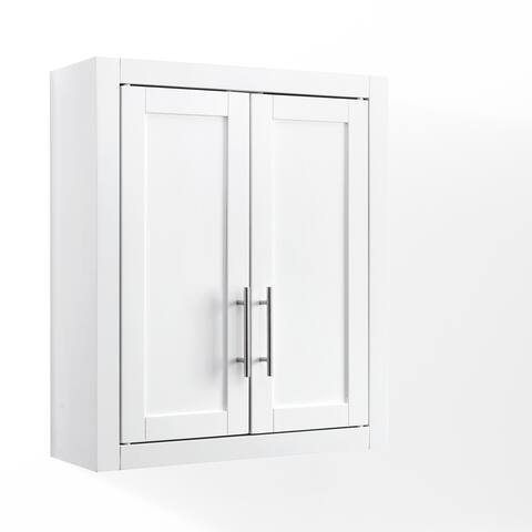 Crosley Savannah Storage Cabinet - 11.75"d x 23.88"w x 36"h - Overstock ...