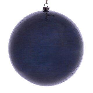 Vickerman 6" Midnight Blue Wood Grain Ball Ornament, 3 per Bag - Bed ...
