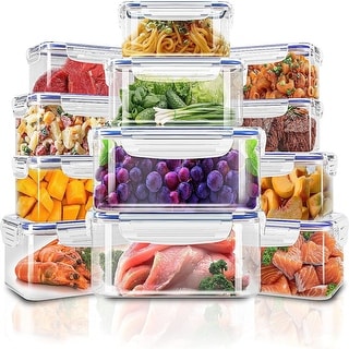 Food Storage Container Set - Pack of 24 Blue - Bed Bath & Beyond - 39079957