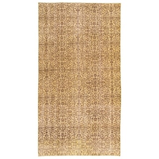 ECARPETGALLERY Hand-knotted Color Transition Light Brown Wool Rug - 4'8 ...
