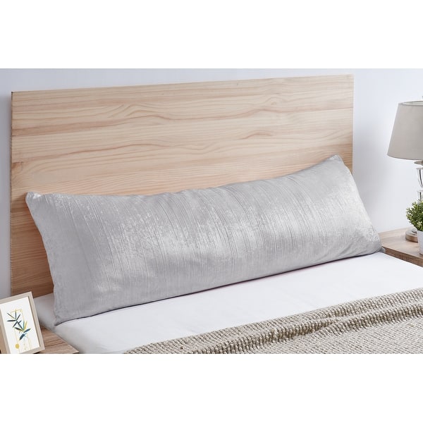 Sweet Jojo Designs Grey Boho Chic Vintage Velvet Body Pillow Case ...