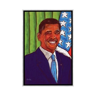 iCanvas "Barack Obama" by David Hinds Framed - Bed Bath & Beyond - 37724770