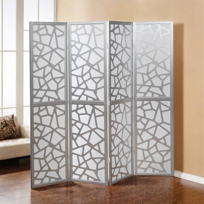 4 Panel Screen Room Divider - Overstock - 40866632
