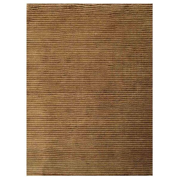 Hand Woven Jute Eco-friendlyArea Rug Contemporary Beige J00039 - Bed ...