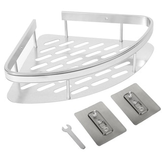 Adhesive Corner Shower Caddy Wall-Mounted Organizer - Bed Bath & Beyond ...