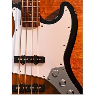"Close up of bass guitar" Poster Print - Multi - Bed Bath & Beyond ...