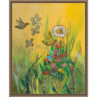 Waking Up with Sunshine by Robin Maria Framed Canvas Wall Art Print ...