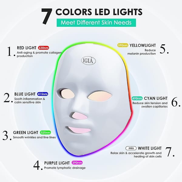 light mask colours