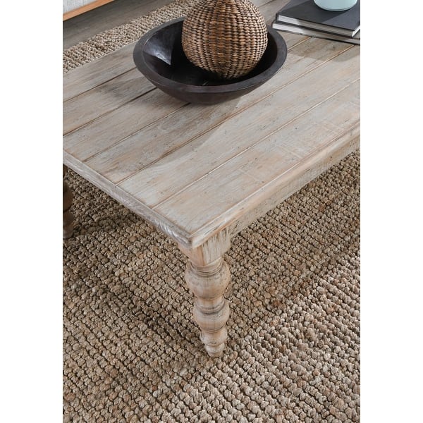 Blair Natural Beige Coffee Table by Kosas Home - On Sale - Bed Bath ...