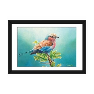 iCanvas "Lilac Breasted Roller And Acacia" by Christopher Cox - Bed ...