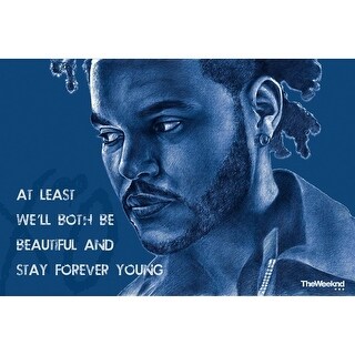 The Weeknd Quote Poster Print - Bed Bath & Beyond - 36439322