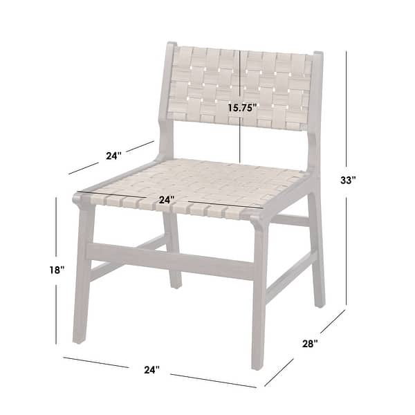 Lifestorey Brady Solid Wood Accent Chair - Bed Bath & Beyond - 36252257