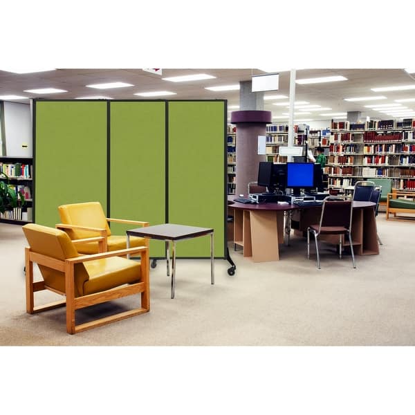 QuickWall Sliding Portable Partition | 7ft Wide and Up to 7'4" Tall ...