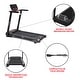 Sunny Health & Fitness Interactive Slim Folding Treadmill with Auto ...